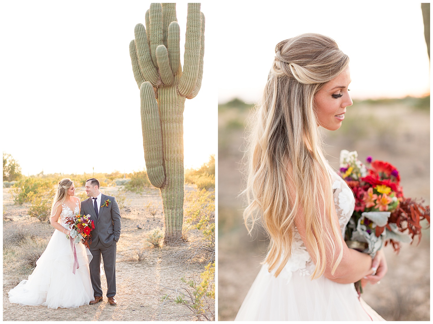 A Quaint Desert Wedding | The Sandriks | Arizona Wedding Photographer ...