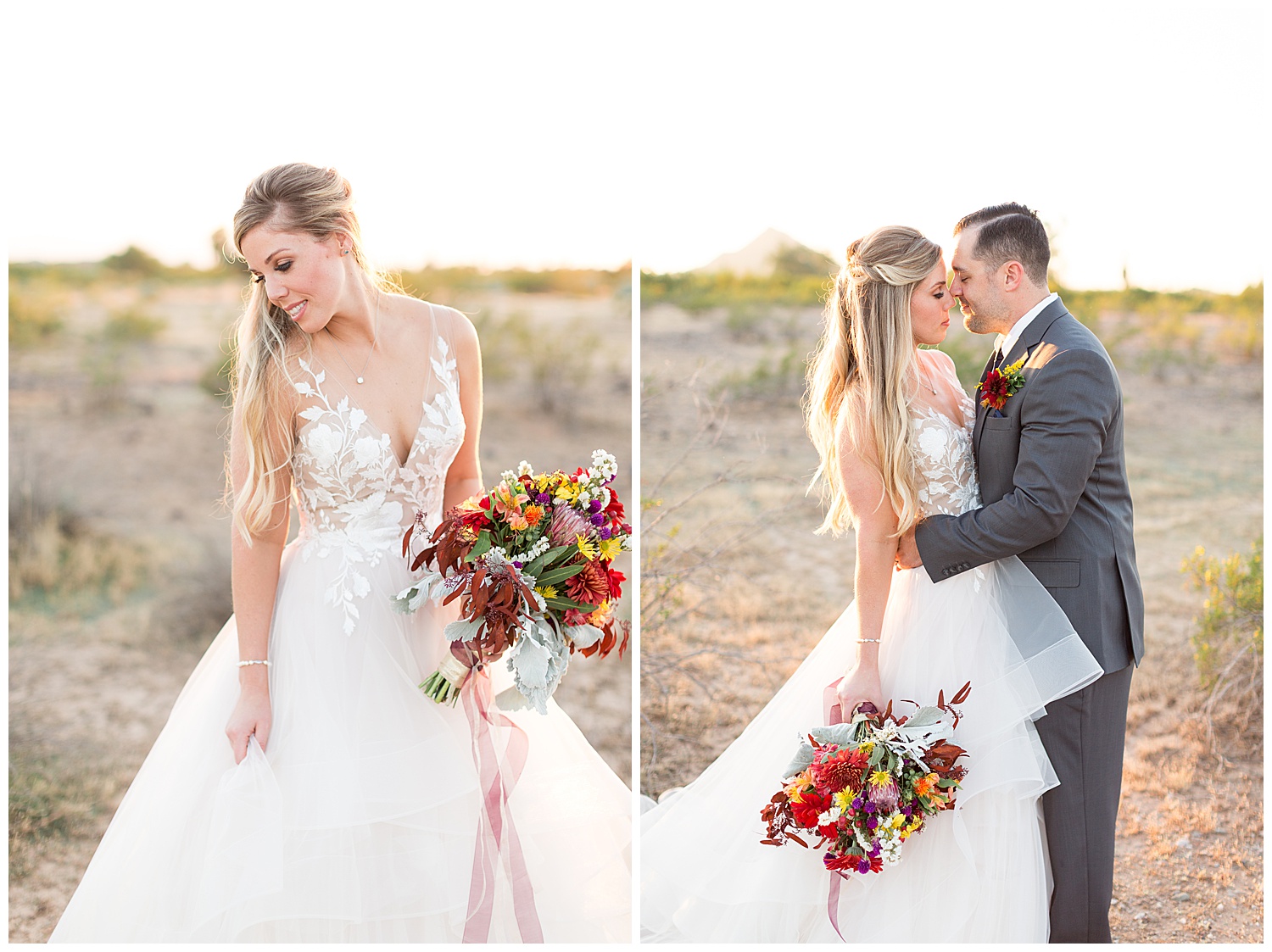 A Quaint Desert Wedding | The Sandriks | Arizona Wedding Photographer ...
